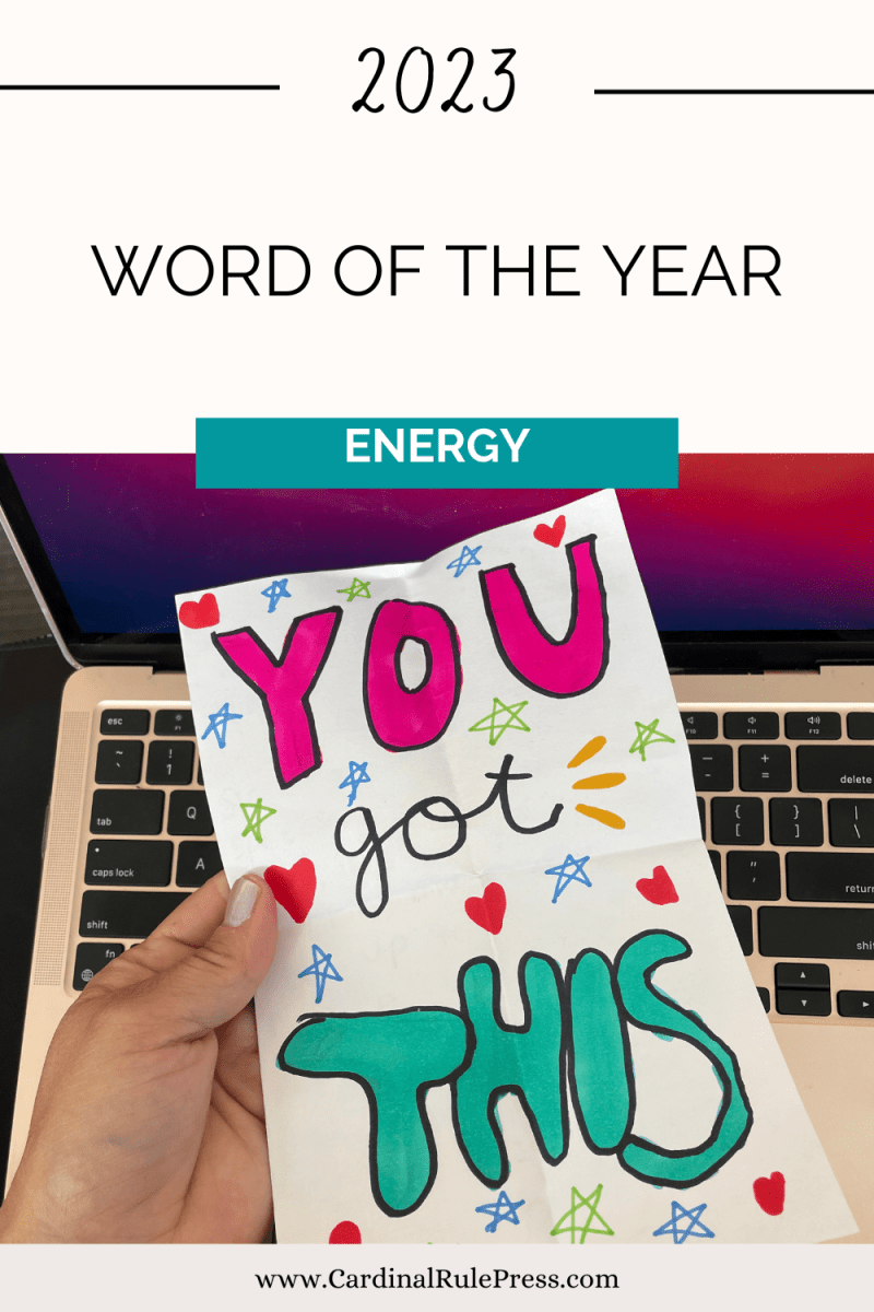 Word of the Year 2023 – Cardinal Rule Press